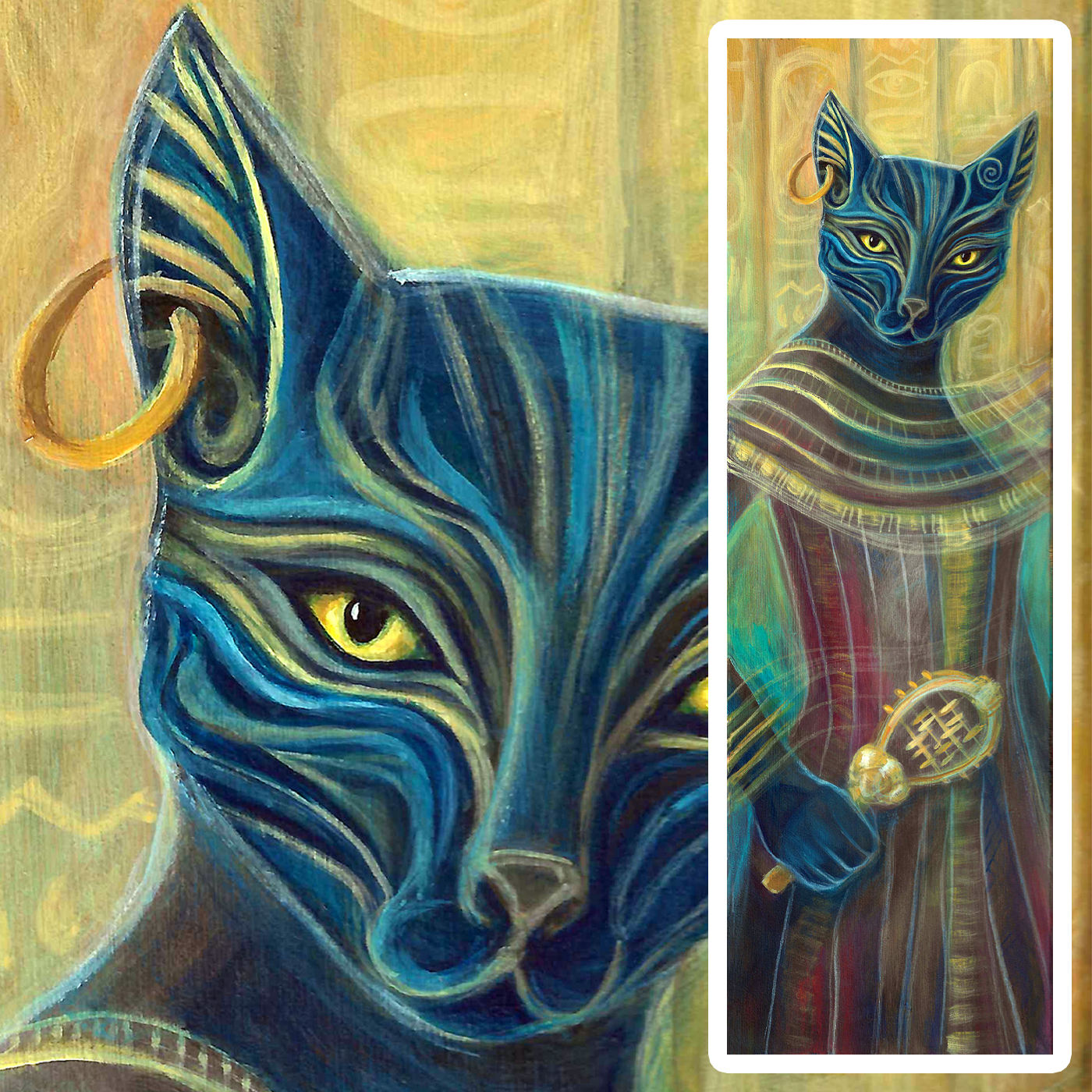 Egyptian Goddess Bast – Laura Tempest Zakroff